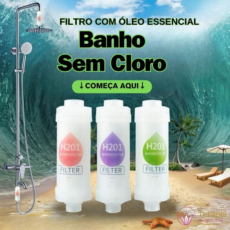 Filtros para chuveiro – Terapia da Mulher